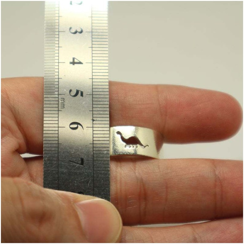 Girlfriend And Boyfriend Matching Dinosaur Rings Couple Promise_MuFree